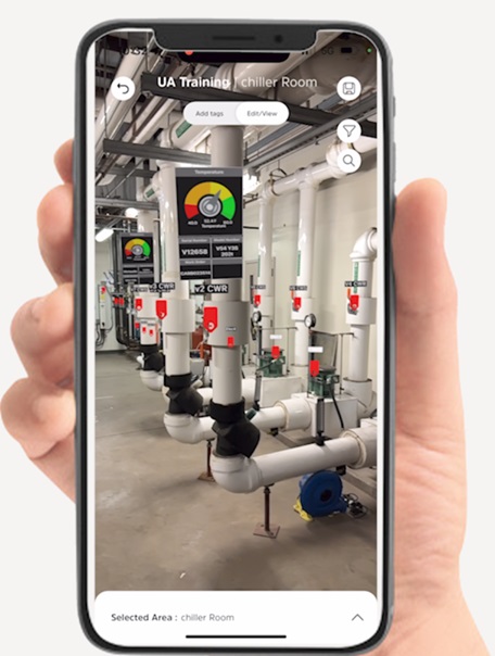 Asset Data Visualization - SpaceTags